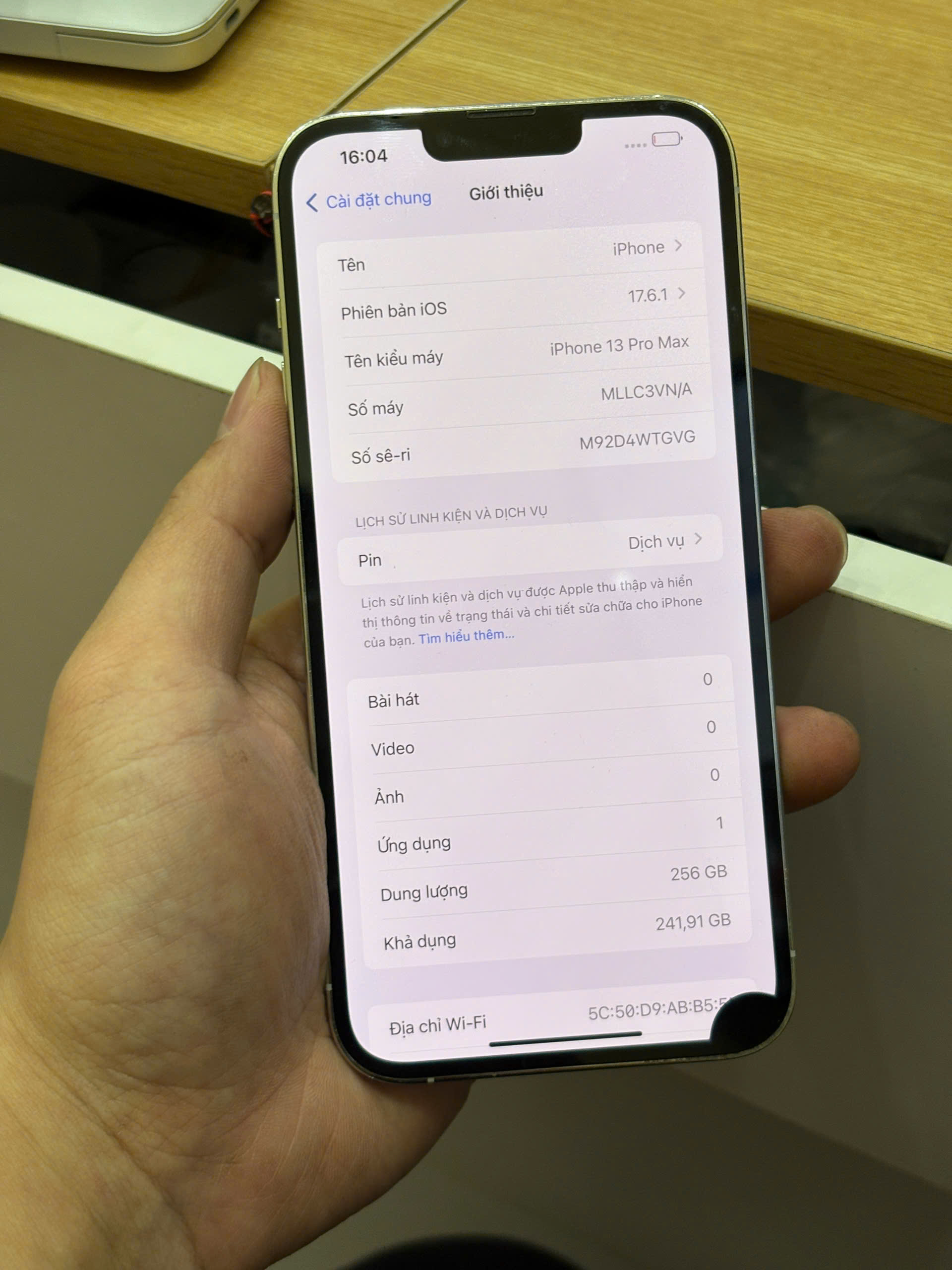 ĐIỆN THOẠI IPHONE 13PRM 256GB - Homenhantri
